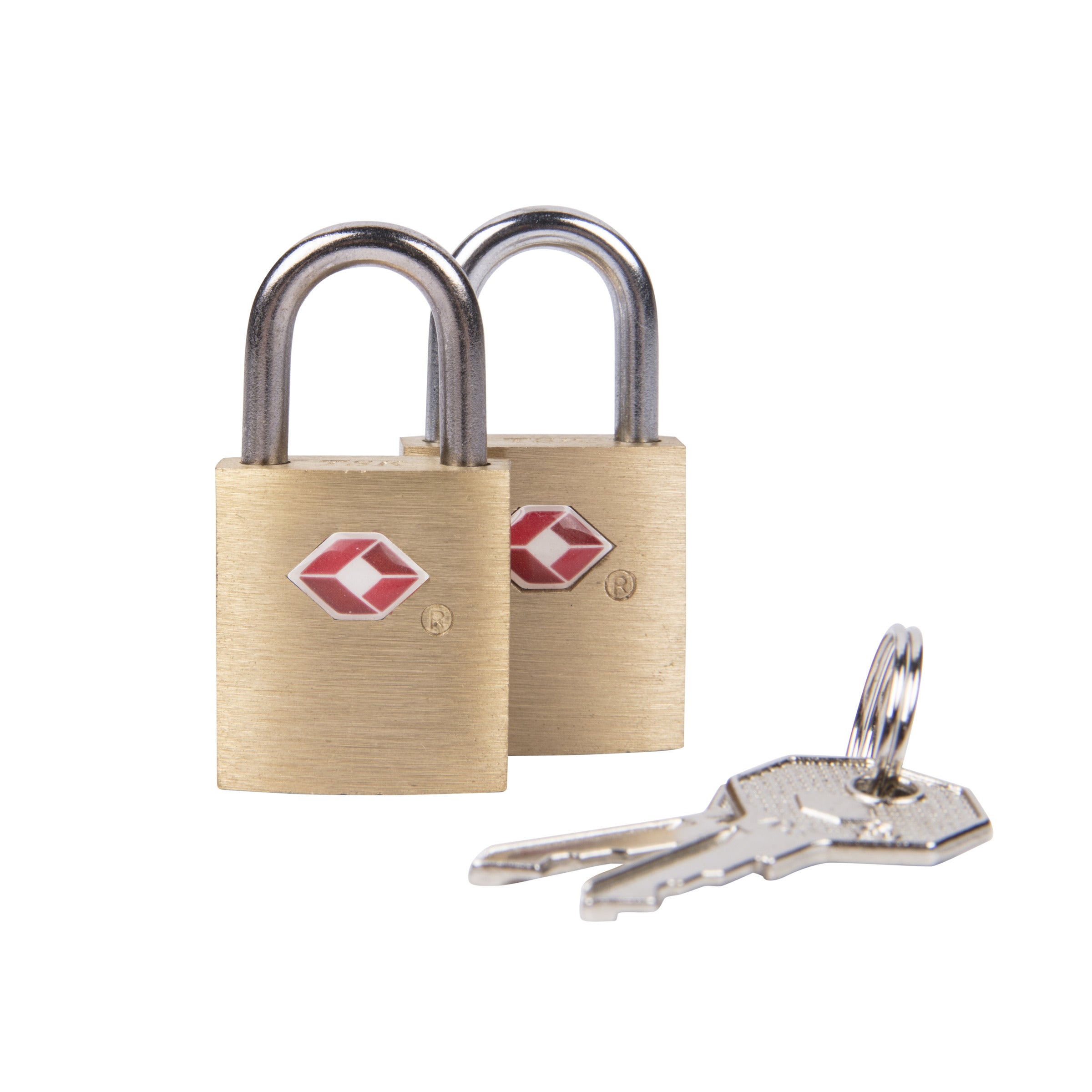 Travelon Set of 2 TSA Accepted Padlocks - Brass – Canada Luggage Depot