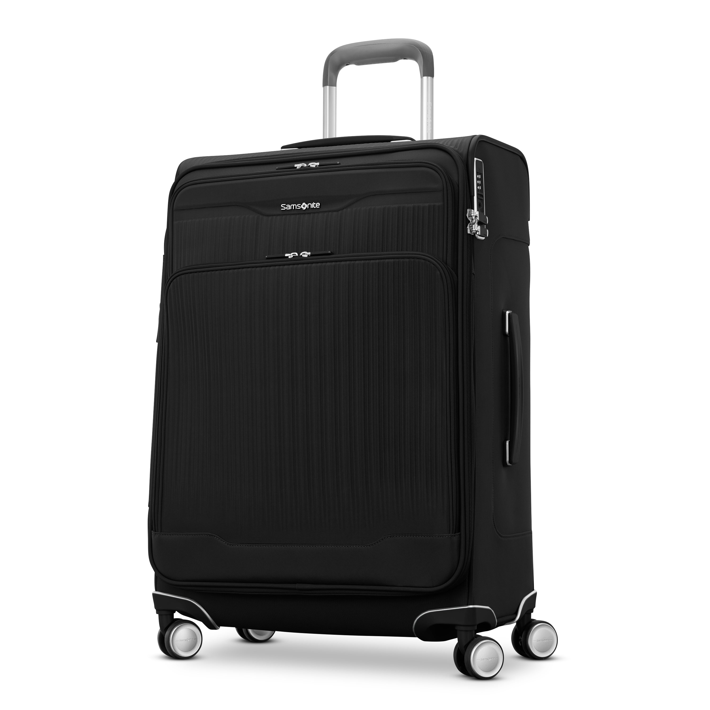 Samsonite Silhouette 18 Softside Spinner Expandable Medium Luggage ...