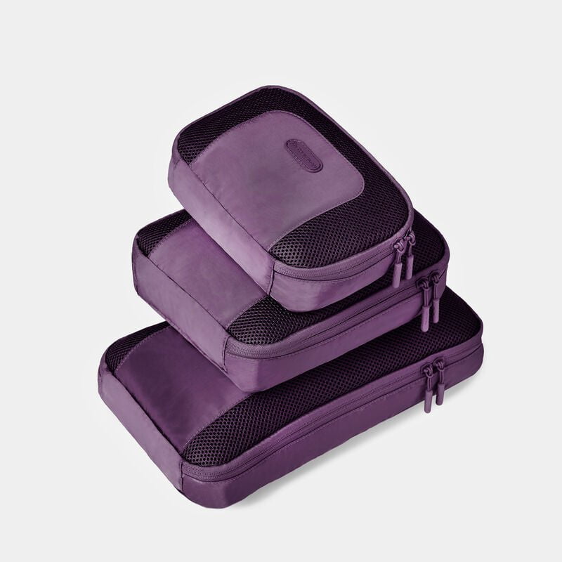 Travelon Pi Never Lost Set of 3 Packing Cubes - Blackberry – Canada ...