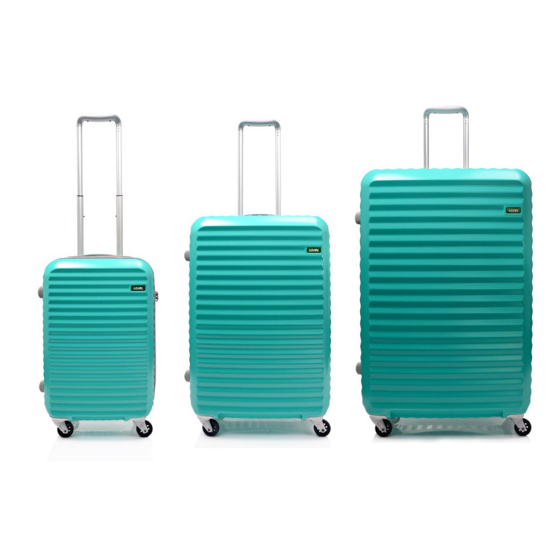 Lojel Groove Zippered Hardside Spinner Upright - 3 Piece Luggage Set ...